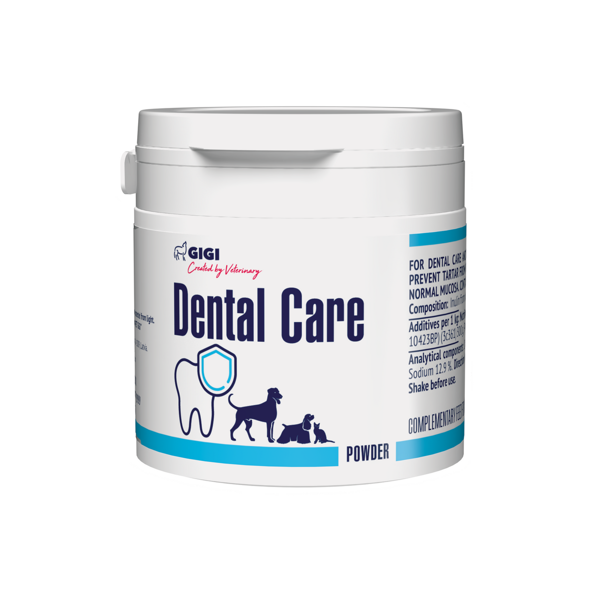 NEW! DENTAL CARE Powder – Fresh Breath & Cleaner Teeth – GIGI VET